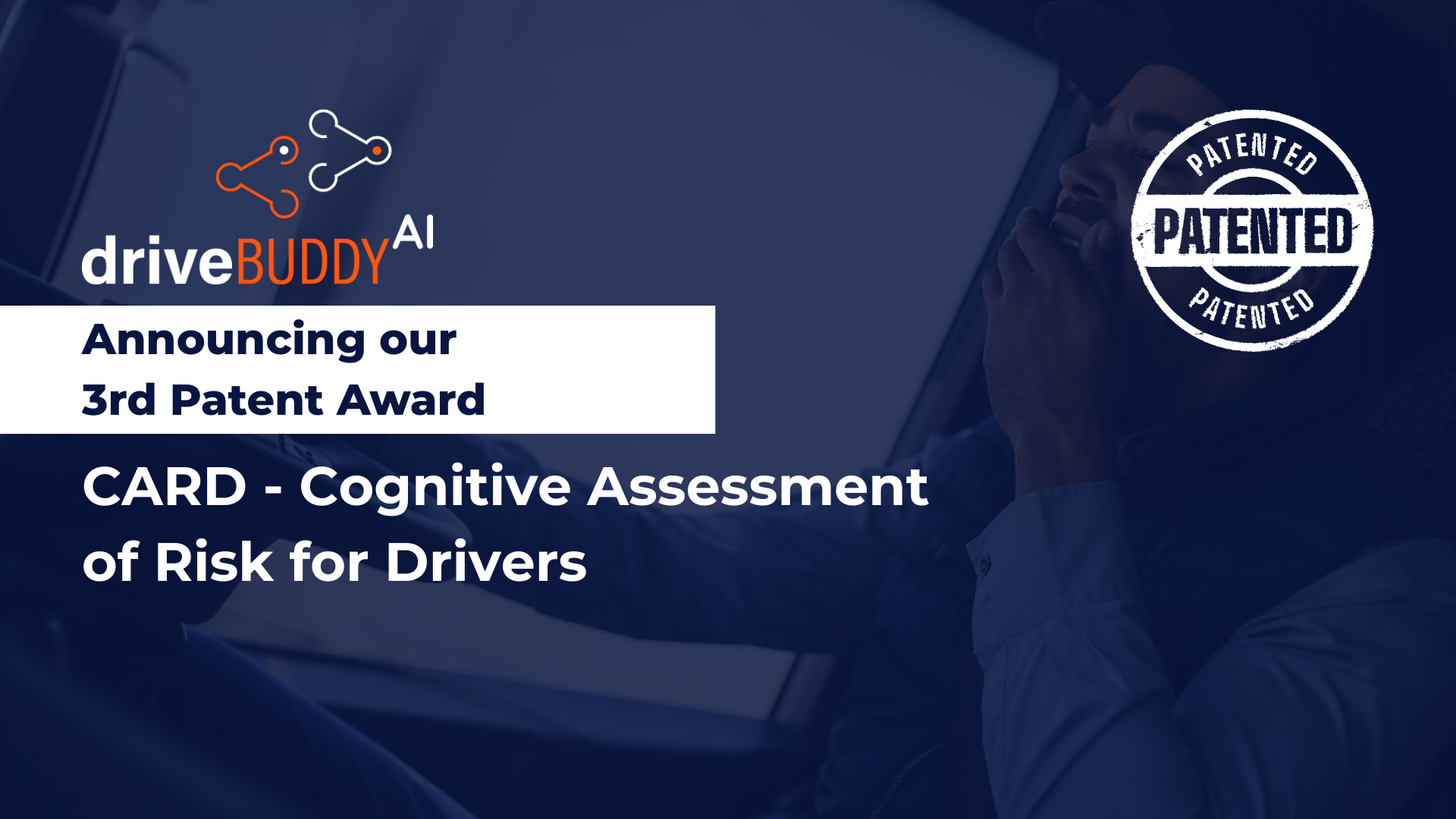 drivebuddyAI Secures Patent for CARD – Envisioning to Create a CIBIL Like Structure for Truck ...